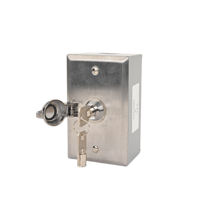 1KPX NEMA 4 Post Mount Key Switch – Vee Industries - Garage & Warehouse ...