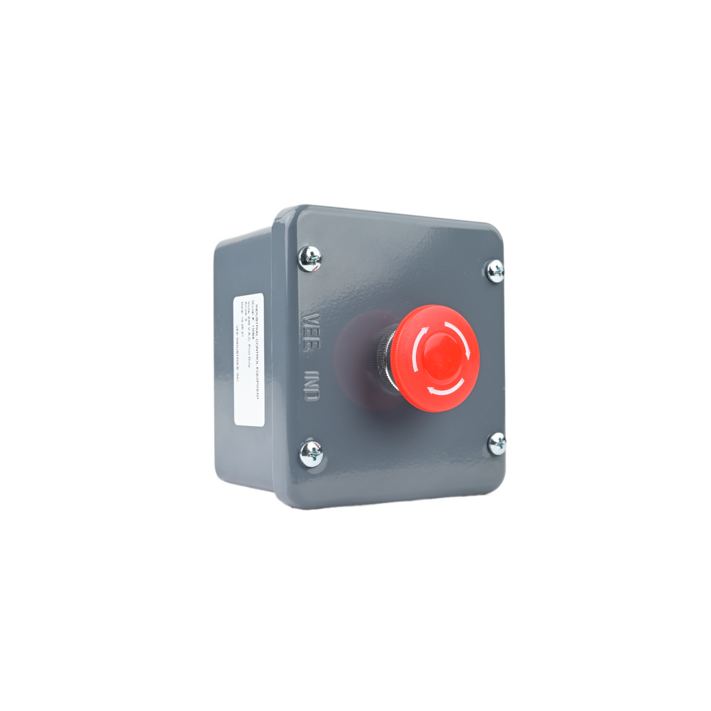 MES-1 (emergency stop mushroom button) – Vee Industries - Garage ...