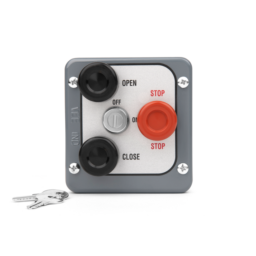 3 BXL EXTERIOR SURFACE MOUNT, 3 BUTTON STATION WITH LOCKOUT – Vee ...